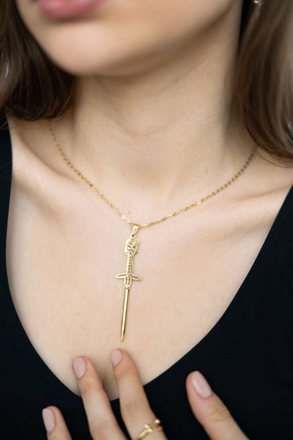 Dagger Pendant – Beauty in Pain